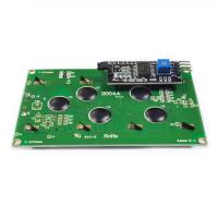 China Factory Customized High-quality STN 2004 Character LCD Module Yellow Green with Adapter for sale