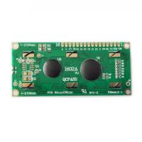 China Customized YELLOW-GREEN 1602 Monochrome STN 5.0V 16(characters) X 2(line)  LCD Module for sale