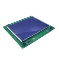 China High-quality16 Digit 7segment Fuel Dispenser 664 Lcd Display Module Blue for sale