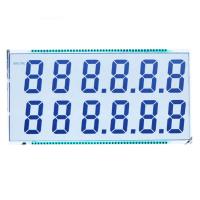 China OEM LCD Manufacturer Monochrome Custom Seven Segment Fuel Dispenser Glass Lcd Display for sale