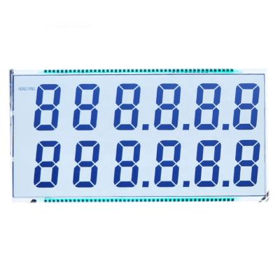 China OEM LCD Manufacturer Monochrome Custom Seven Segment Fuel Dispenser Glass Lcd Display for sale