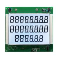 China Custom 7 Segment 22 Digit Big Lcd Screen Display TN Car Lcd Display for Fuel Dispenser for sale