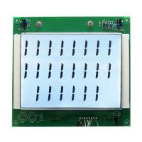 China Custom 7 Segment 22 Digit Big Lcd Screen Display TN Car Lcd Display for Fuel Dispenser for sale