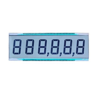 China ET-4944 6 Digit Custom Pin Connect  Lcd Display Tft Module Screen Automotive Motorcycle Lcd Display Screen for Fuel Dispenser for sale