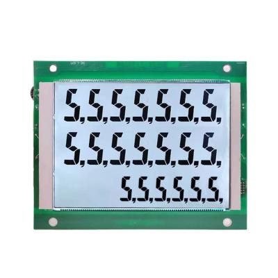 China Monochrome TN Positive 20 Digit 776 LCD Display Numbers 7 Segment Lcd for Fuel Dispenser for sale