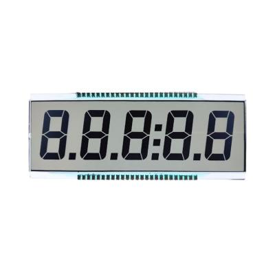 China Customizable 5-Digit TN Type 7 Segment LCD Display Screen Factory Fuel Dispenser Display for sale