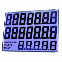 China Design Custom Size 775 Digit 7 Segment LCD Screen  Fuel Dispenser Lcd Display for sale