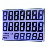 China Design Custom Size 775 Digit 7 Segment LCD Screen  Fuel Dispenser Lcd Display for sale