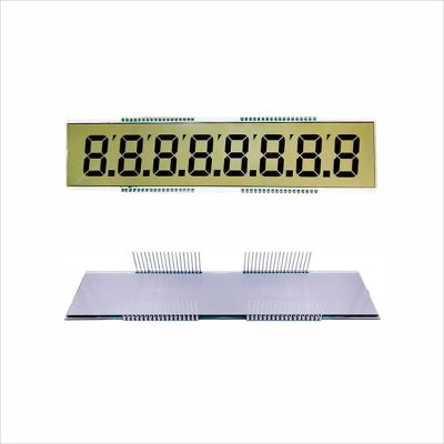 China 72 Pin Connector Fuel Dispenser Tn 7 Segment 8 Digit Lcd Display Fuel Dispenser for sale
