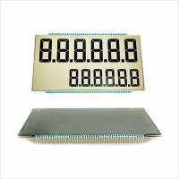 China Transflective Petrol Pump Lcd 12 Digit 7 Segment Fuel Dispenser Lcd Display for sale