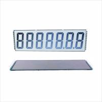 China 7-Digit TN LCD Display 54-Pin Fuel Dispenser Segment Displays for sale