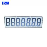 China 7-Digit TN LCD Display 54-Pin Fuel Dispenser Segment Displays for sale