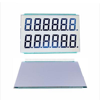 China ET-S5056 12 Digit 7 Segment Tn Lcd Display with Backlight for Oil / Gas Dropshipping Motorized Fuel Dispenser Lcd Panel for sale