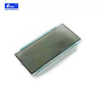 China 6digit 56 Pin Transparent Panel HTN Mono Seven Segment Lcd Panel Fuel Dispenser LCD Display for sale