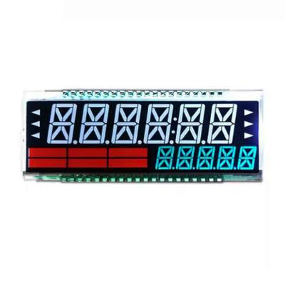 China Factory Priced Custom 12 Segment Monochrome TN Type LCD Display High Quality Segment Displays for sale
