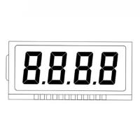 China Factory Direct Sales TN Type Fuel Dispenser with LCD Display Segment Display for sale