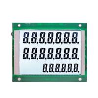 China Custom 20 Digit 7 Segment TN LCD  Transflective Sunlight Readable Screen for Fuel Dispenser and Gas Station Pump  Factory Direct for sale