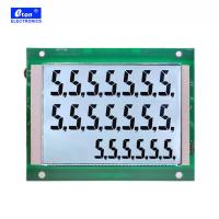 China Custom 20 Digit 7 Segment TN LCD  Transflective Sunlight Readable Screen for Fuel Dispenser and Gas Station Pump  Factory Direct for sale