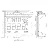 China High Demand Export Products 2 Line 4 Mini Segment Display Bulk Buy From China for sale