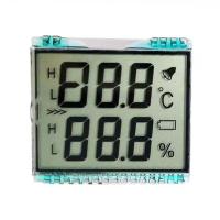 China Small Size Broken Code Screen Instrument Detection Temperature and Humidity Detection LCD Display Screen for sale