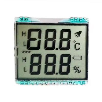 China Small Size Broken Code Screen Instrument Detection Temperature and Humidity Detection LCD Display Screen for sale