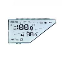China Custom Monochrome Temperature and Humidity Controller Indicator Lcd Display for sale