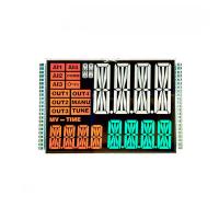 China Customizable 56.3*38mm HTN Negative LCD Display Screen Factory Product for Segment Displays for sale