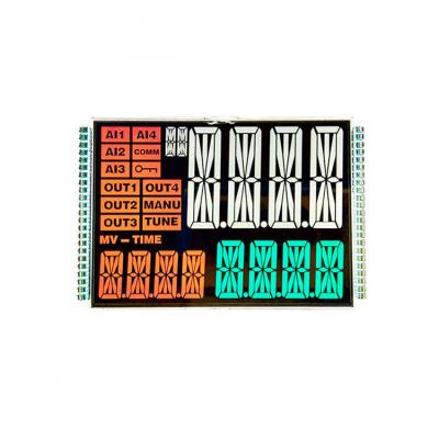 China Customizable 56.3*38mm HTN Negative LCD Display Screen Factory Product for Segment Displays for sale