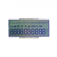 China Custom Size 2.7V Low Voltage FSTN Positive Digital Energy Meter LCD Display for Segment Displays for sale