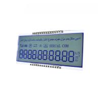 China Custom Size 2.7V Low Voltage FSTN Positive Digital Energy Meter LCD Display for Segment Displays for sale