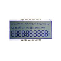 China Custom Size 2.7V Low Voltage FSTN Positive Digital Energy Meter LCD Display for Segment Displays for sale