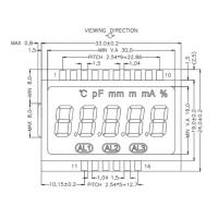 China Chinese Wholesalers Quality Products Multi-purpose 5 Digit TN LCD Screen for sale