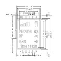 China Manufacturer Tn Htn Stn Va Custom Segment LCD 8 Digital Screen Monochrome Display Segment LCD Display for sale