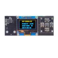 China GMD09605B SSD1306 128*64 Pixels 0.96 inch small holographic transparent flexible micro square oled screen display driver board for sale