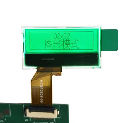 China 1.21-inch LCD Screen COG13232 Dot matrix LCD Display ST7565R Yellow Green Screen 20Pin for sale