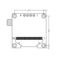 China 27.5x 27.8x 2.61 mm module size oled lcd 0.96 new product launch in china for sale