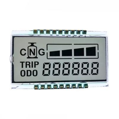China Factory Customized Eton TN LCD Display 40x24mm 18 Pin Motorcycle Screen Segment with 12 O'clock Viewing Direction for sale