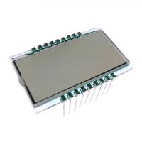 China Factory Customized Eton TN LCD Display 40x24mm 18 Pin Motorcycle Screen Segment with 12 O'clock Viewing Direction for sale