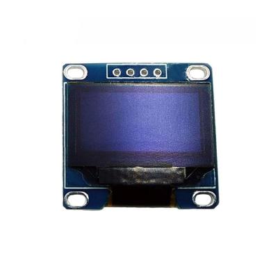 China 0.96 Inch E-Paper OLED Display Module White Blue I2C Small OLED Display with High Visibility and Easy-to-Read Features for sale