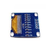China 0.96 Inch E-Paper OLED Display Module White Blue I2C Small OLED Display with High Visibility and Easy-to-Read Features for sale