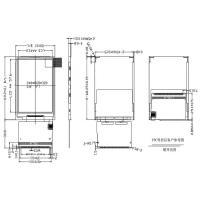 China 50x69.2 x 2.45 mm size number of colors 262K 2.8 inch tft lcd module for sale