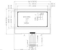 China FSTN 128x64 Positive/Transflective COG Module for sale