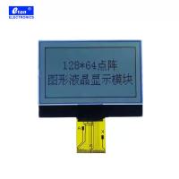 China COG+FPC Connector 128x64 Pixel Graphic LCD Segment Displays FSTN Module for sale