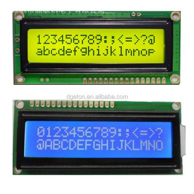 China Factory Outlet LCD DISPLAY 20X2 LCD RED CHARACTER 20X2 LCD MODLUE for sale