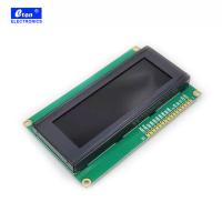 China Monochrome 20x4 STN Display Module with Red Words on Black Background Character Pantalla Ecran Lcd for sale