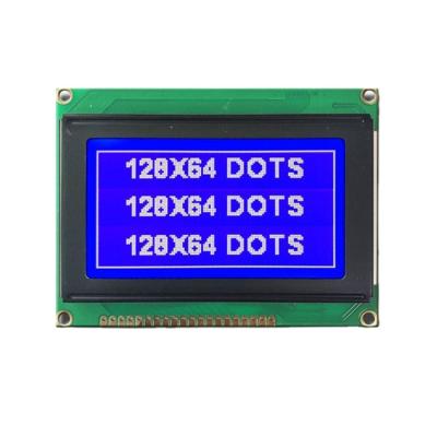 China Factory Supply 128x64 Green Mono Screen Cob LCD Wide Dot Matrix STN Graphic Display LCM High Quality Graphic Displays for sale