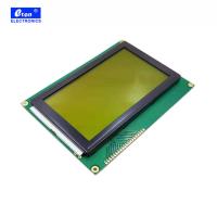China COB STN 20 Pin Yellow Green Color  240x128 240128 Lcd 240*128 Dot Panel  Pantall LCD Screen  Display  Module for sale