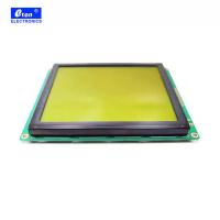 China 5.0V Yellow Green STN Graphic LCD 160x128 Module Five Inch LCD Screen Display Panel with Housing Case Enclouser for sale