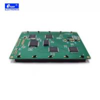 China 5.0V Yellow Green STN Graphic LCD 160x128 Module Five Inch LCD Screen Display Panel with Housing Case Enclouser for sale