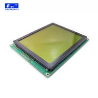 China 5.0V Yellow Green STN Graphic LCD 160x128 Module Five Inch LCD Screen Display Panel with Housing Case Enclouser for sale